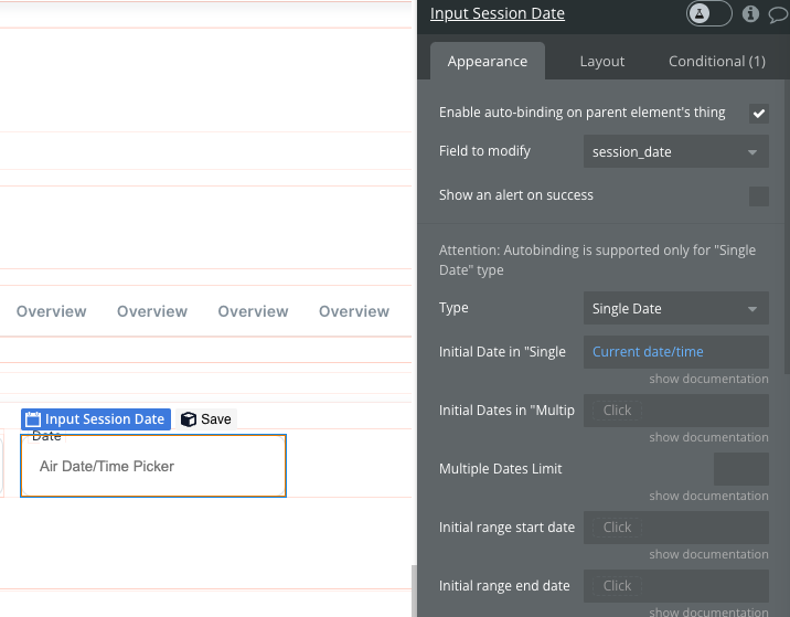 Issue With Initial Value In Air Date Time Picker V3 73 0 Plugins