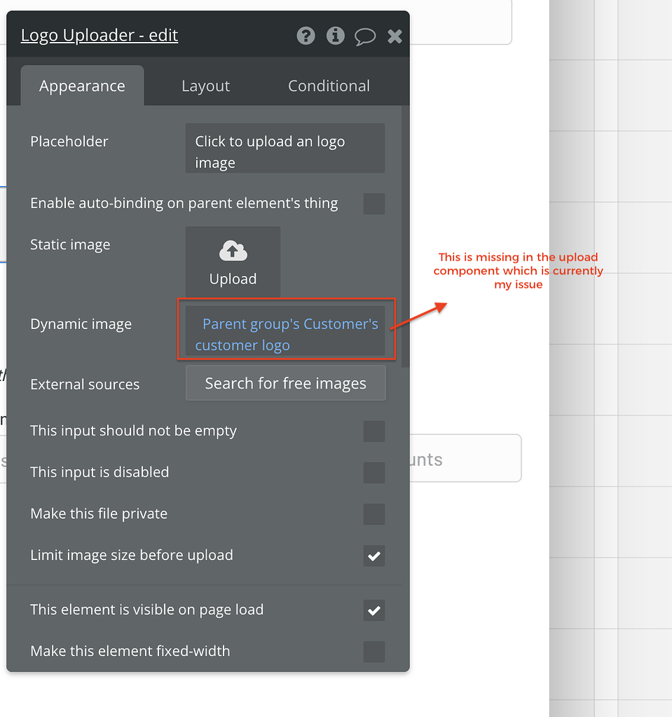 Edit Capability Help For Plugin Aws File Upload To S3 Plugins Join The Bubble Community